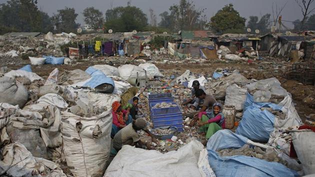 Photos: A trio of unlikely heroes fights plastic pollution in New Delhi ...
