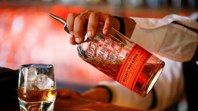 9,000 bourbon barrels crash at US distillery as under-repair wall ...