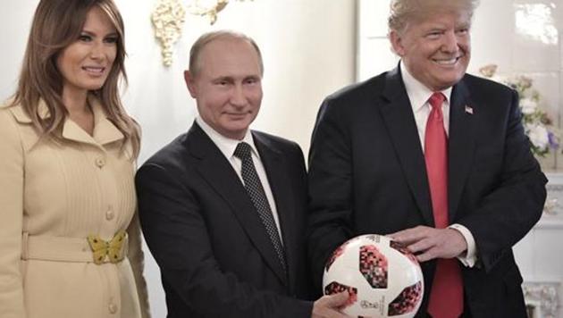 Vladimir Putin soccer ball gift to Donald Trump gets security check ...