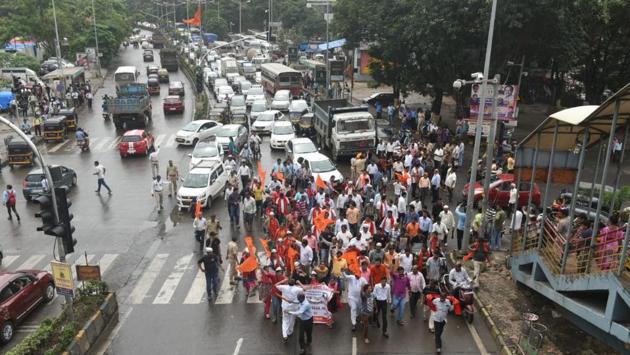 Photos: Maratha groups call off bandh in Mumbai and Thane, following ...