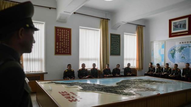 Photos: Lessons in loyalty at North Korea’s top school | Hindustan Times