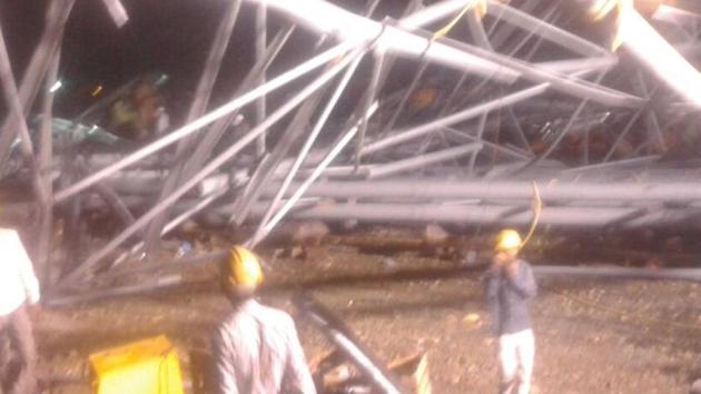 Casualties feared after crane collapses at under-construction factory ...