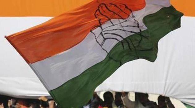 Yellow, saffron and white: Paint job at UP Congress office gets a shade ...