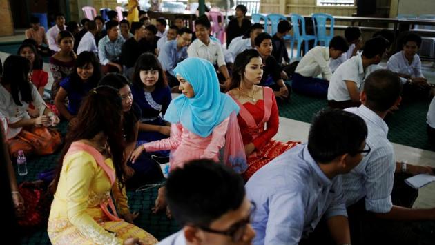 Photos: Myanmar beauty blogger battles bias with the hijab | Hindustan ...