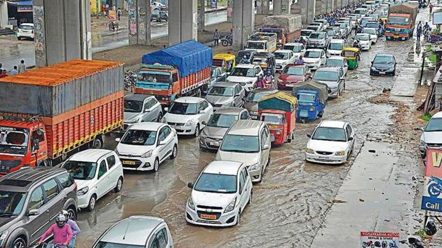 At 87mm, this year’s highest rain in Chandigarh tricity leaves Zirakpur ...