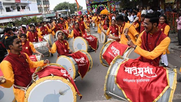 #ganeshotsav2018: Echoing devotion with every dhol tasha beat ...