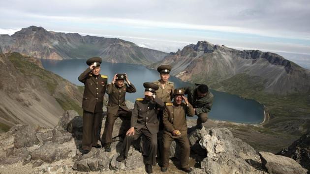 Photos: Politics, pride behind trip to North Korea’s sacred Mount ...