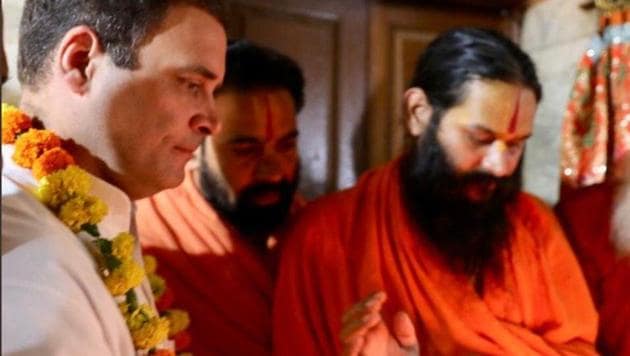 Rahul Gandhi begins Madhya Pradesh trip with prayers at Kamta Nath ...