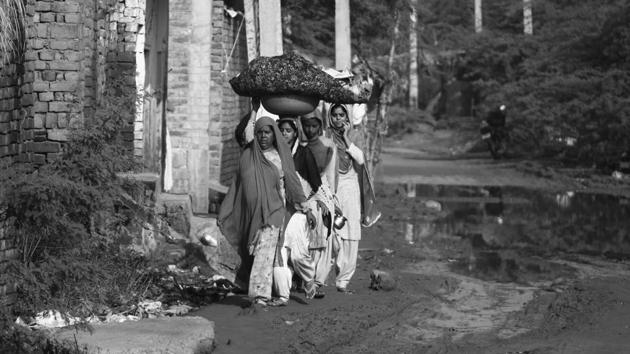 Photos: 71 years after independence, Gandhi Gram Ghasera battles ...
