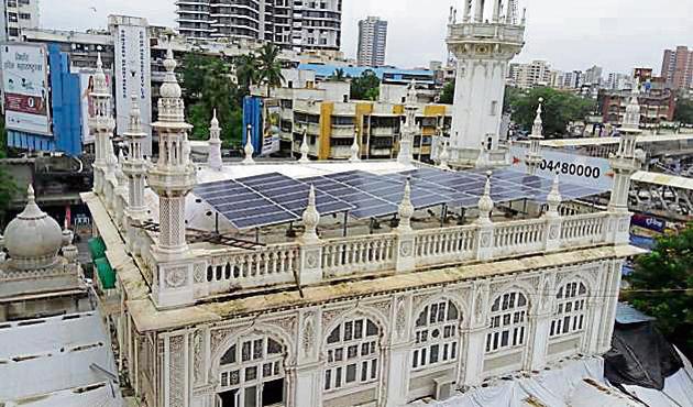 As sun shines brighter on Mumbai mosque, electricity bill dips by 75% ...
