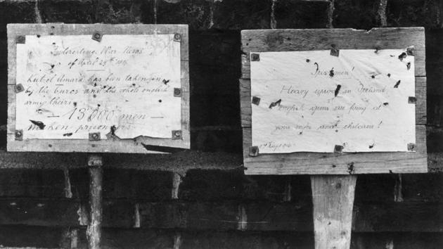 Photos | 100 years since World War One: Life in the trenches ...