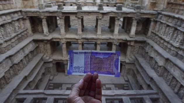 Photos | How Gujarat’s Rani ki Vav found itself on the new hundred ...