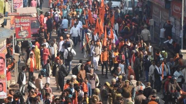 Ayodhya set to host mega rally, day after Shiv Sena call for Ram temple ...