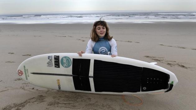 Photos: Spain’s first blind female surfer is aiming for the world title ...