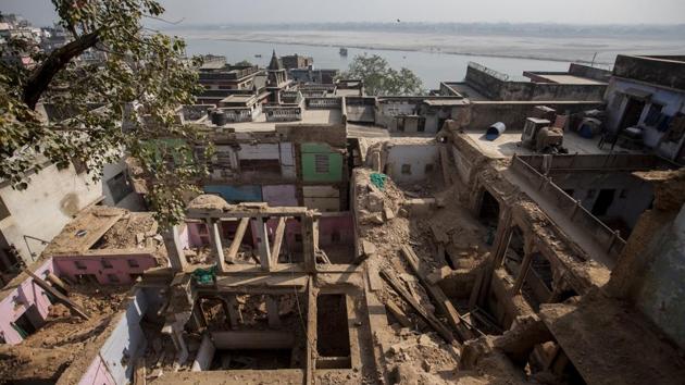 Photos: Varanasi’s temple corridor razes through old neighbourhood ...