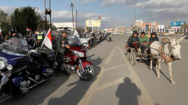 Photos: No politics please for Baghdad bikers aiming to unite Iraq ...