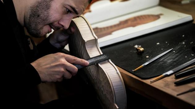 Photos: Swiss violin maker strives towards a 21st-century Stradivarius ...