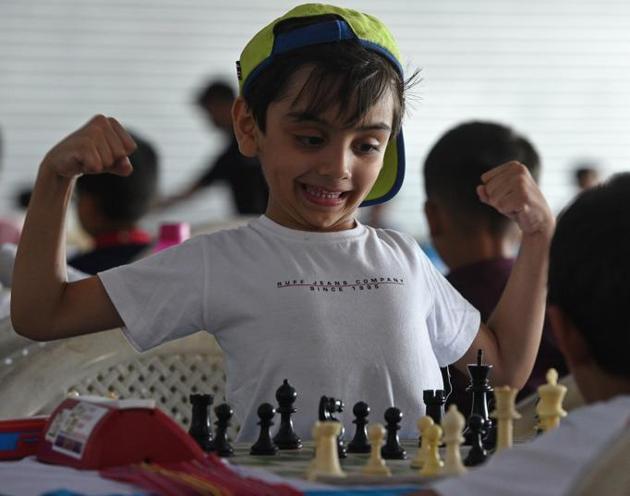 #puneinpixels Young minds battle it out at the under-7 chess ...