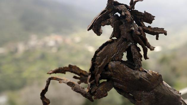 Photos: Artist in Lebanon turns shrapnel into sculptures | Hindustan Times
