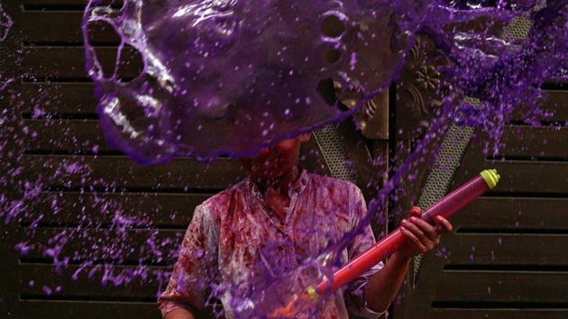 Photos: India celebrates festival of colours, Google marks Holi with ...