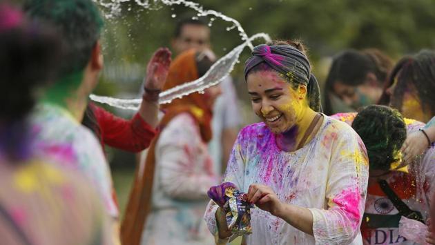 Photos: India celebrates festival of colours, Google marks Holi with ...