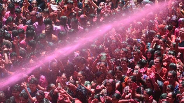Photos: India celebrates festival of colours, Google marks Holi with ...