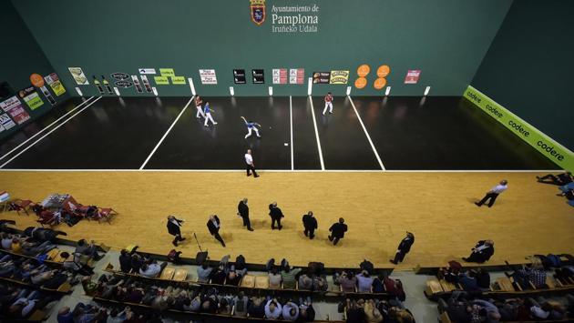 Photos| Pelota: A handball-like favourite of Spain’s Basque country ...
