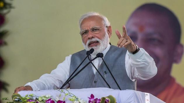 PM Narendra Modi’s ‘Sarab’ acronym draws UP Opposition ire | Hindustan ...