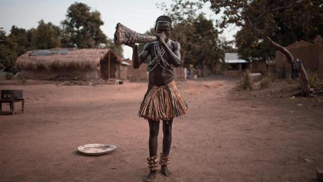 Photos: The musical horns the Broto in the Central African Republic ...