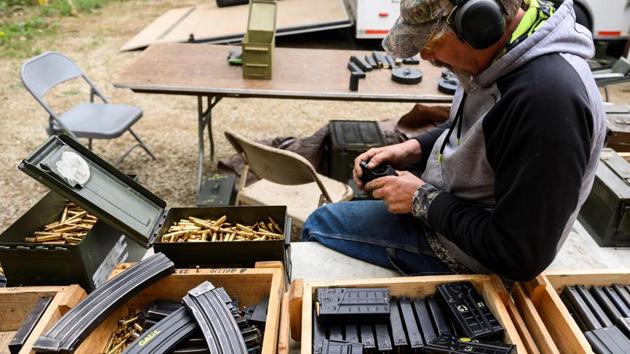 Photos: Kentucky hills ring with gun fire at Knob Creek Gun Shoot ...