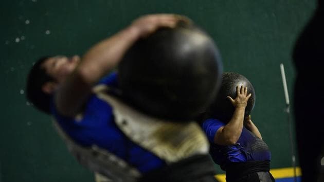 Photos: Lifting 200-kilogram stones in Spain’s Basque Country ...