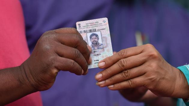 Photos: Braille-coded voter cards distributed to visually impaired ...