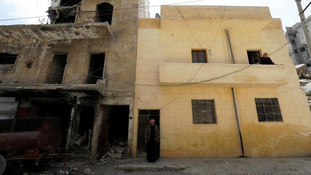 Photos: Living along the battered ruins of Aleppo’s former frontline ...