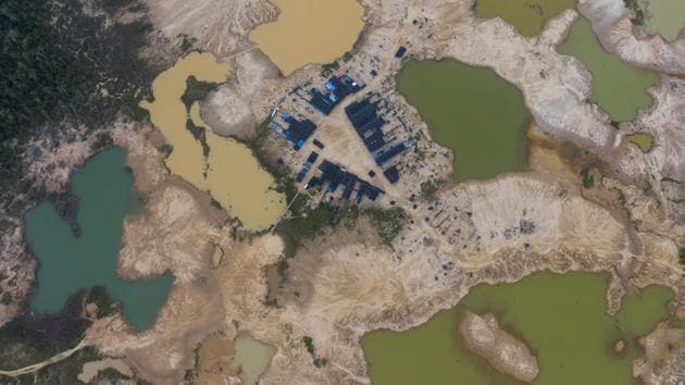 Photos: Peru’s military tries to curb illegal gold mining in Amazon ...