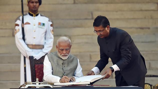 Photos: Modi government’s second term swearing-in at Rashtrapati Bhawan ...