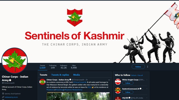 Twitter first suspends Indian Army’s 15 Corps handle, restores it later ...