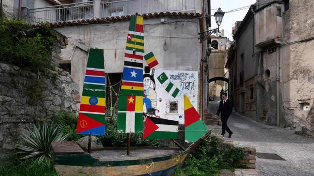 Photos: A tale of Riace, Italy’s global village veering far right ...