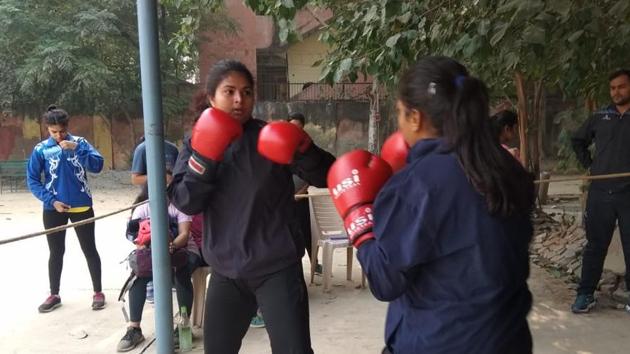 Women are boxing all the way in Delhi University colleges - Hindustan Times