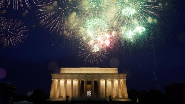 Photos: Fireworks, parades and contests mark July 4th celebrations in ...