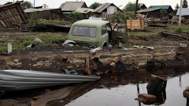 Photos: Loss, destruction loom large in Siberian floods | Hindustan Times