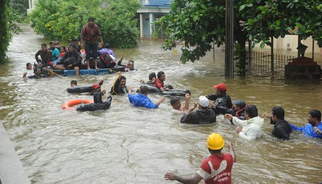 Thousands Trapped In Maharashtras Kolhapur Floods More Rains Forecast