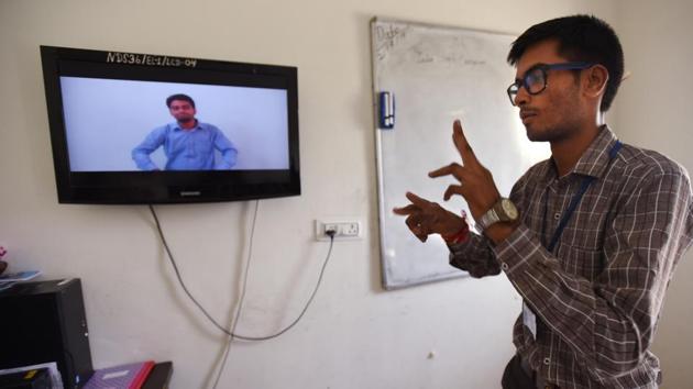 Photos: For India’s hearing impaired, scant means for effective ...