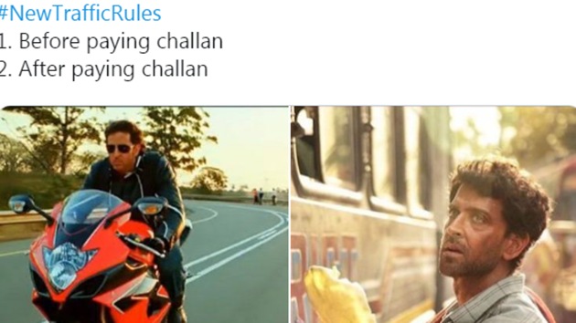 New Motor Vehicles Act attracts hilarious memes from people, including ...