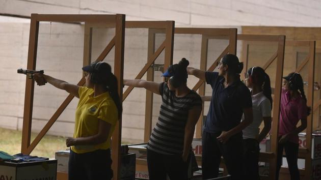 Photos: India’s young shooters train for gold at ranges across the ...