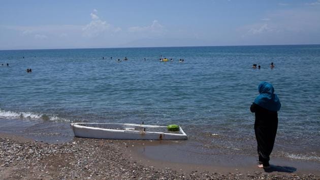 Photos: A migrant family’s bid to breach the Aegean Sea and to Europe ...