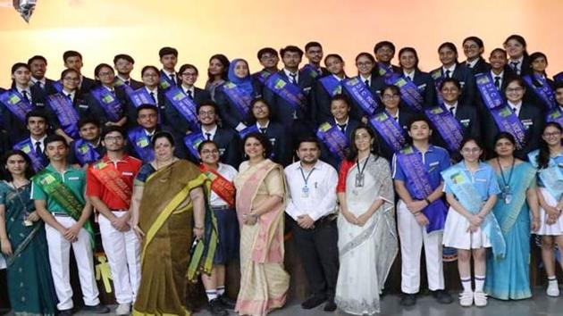 The Millennium school in Noida gets a new student council | Hindustan Times