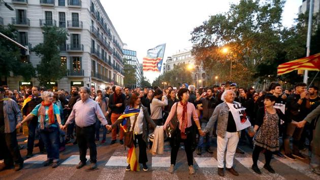 350,000 protesters flood Barcelona for separatist ‘freedom’ rally ...