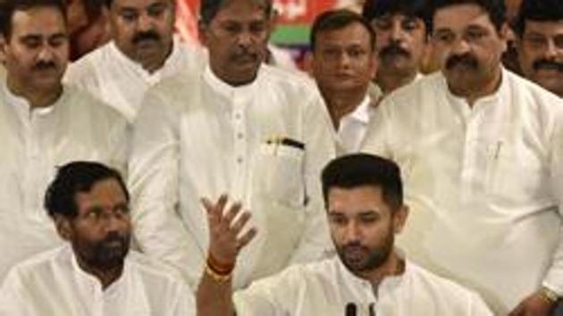 Snubbed by BJP, LJP says it will contest 50 seats in Jharkhand polls ...