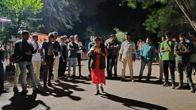 Pune varsity students hold sabha to support JNU students | Hindustan Times