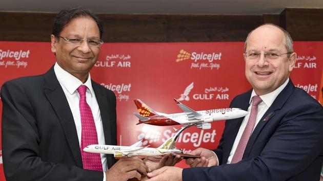 SpiceJet, Gulf Air sign MoU to explore codeshare ops - Hindustan Times